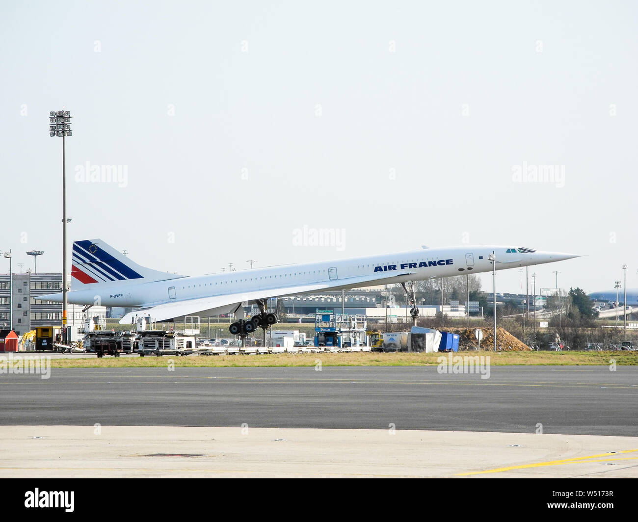 Air france concorde hi-res stock photography and images - Alamy