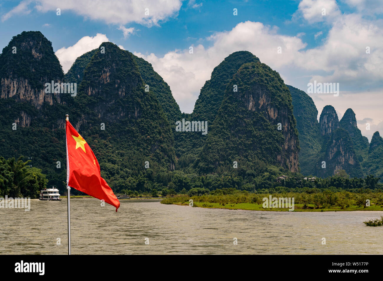 karst mountain forest guilin china day Stock Photo - Alamy