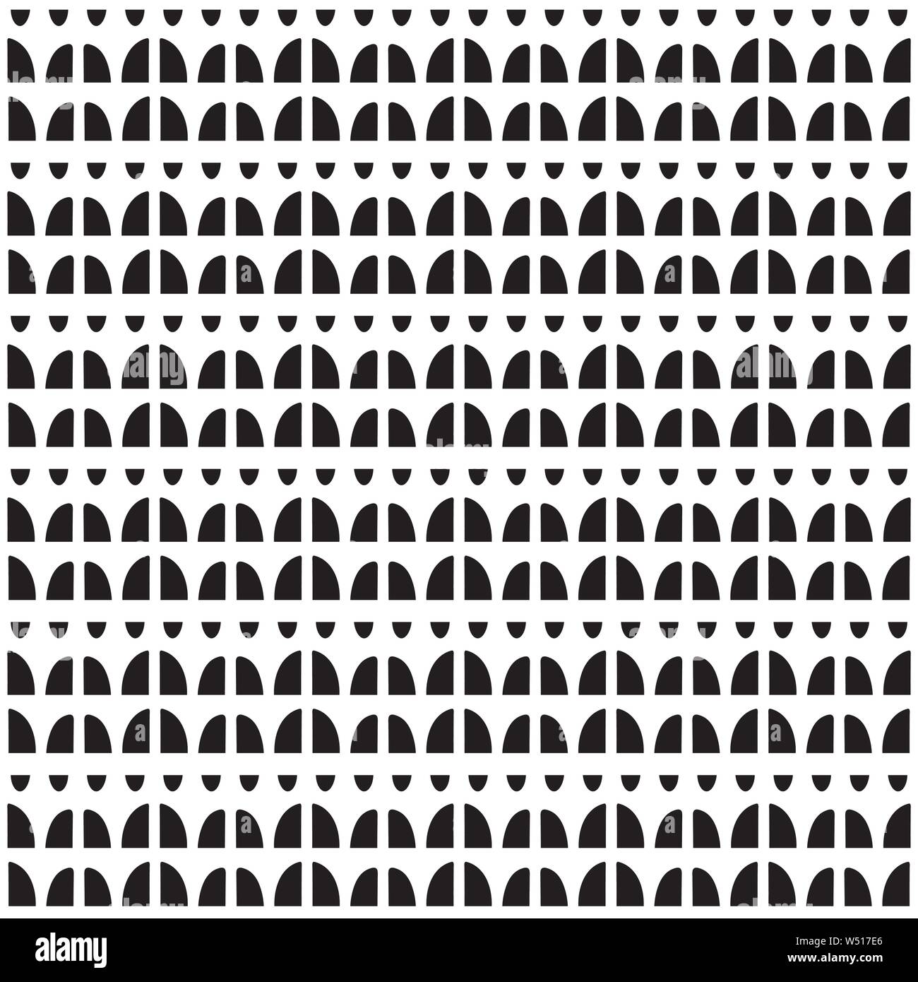 Seamless repeat pattern of hand drawn abstract shapes . Vector fun ...