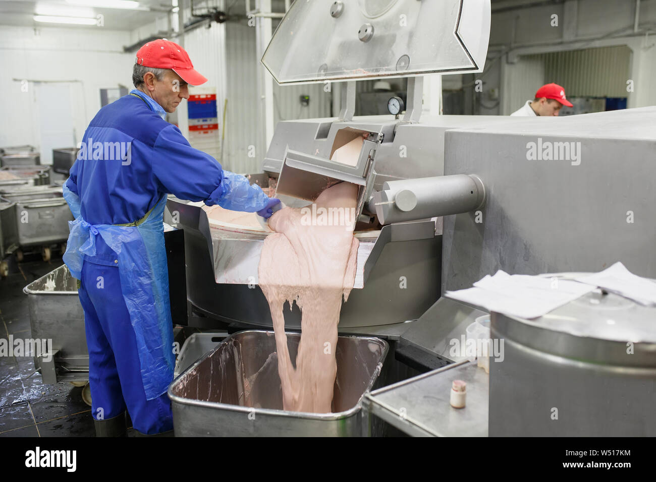 Industrial meat grinder hi-res stock photography and images - Alamy