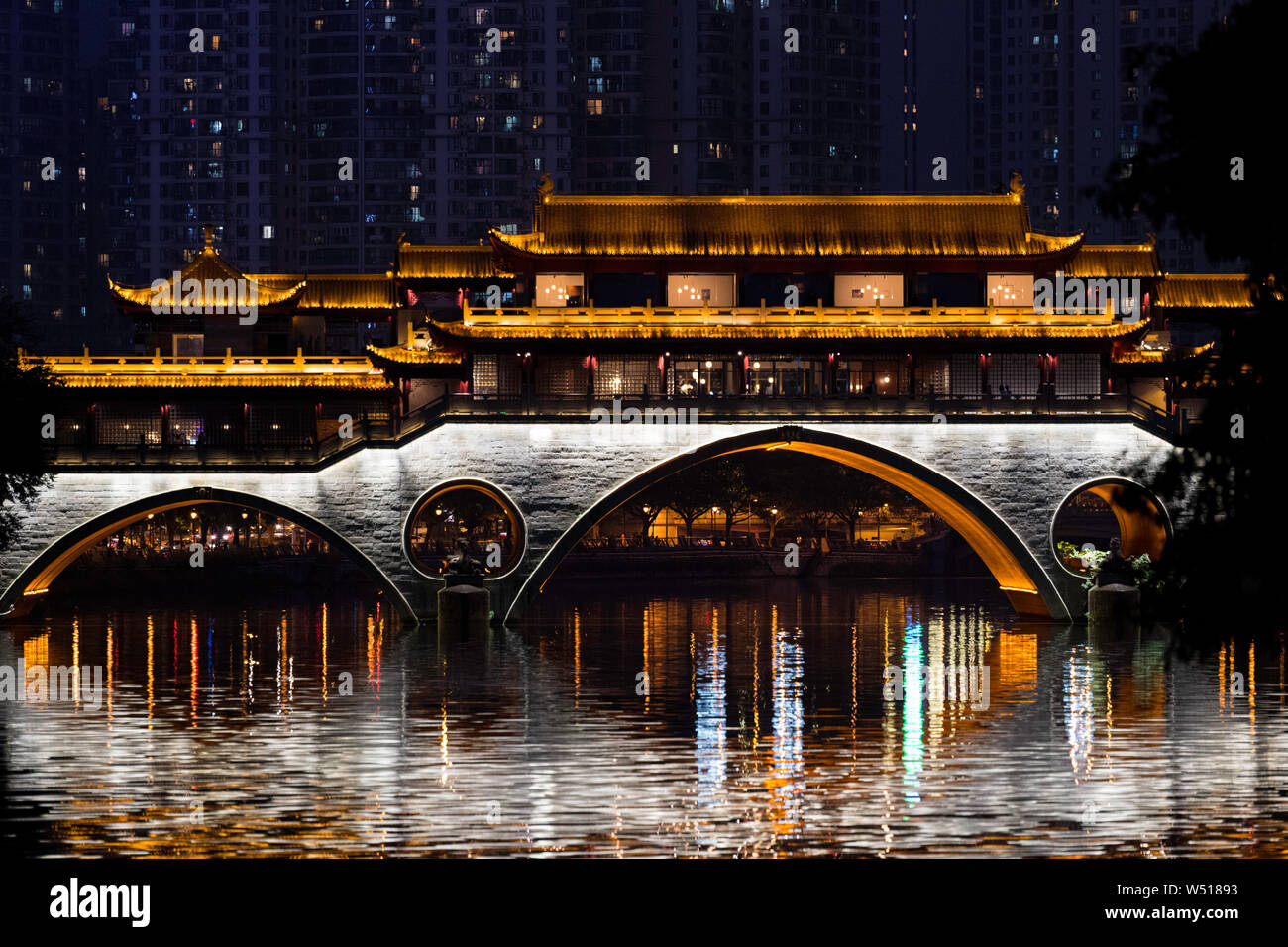 historic bridge chengdu, china, culture, historic, ancient Stock Photo ...