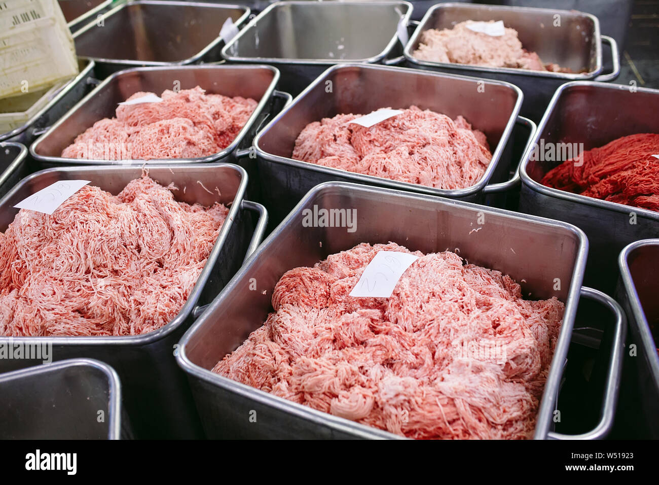 Cold storage warehouse interior meat hi-res stock photography and ...