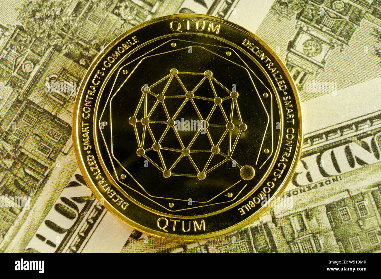 Quantum bit background hi-res stock photography and images - Alamy