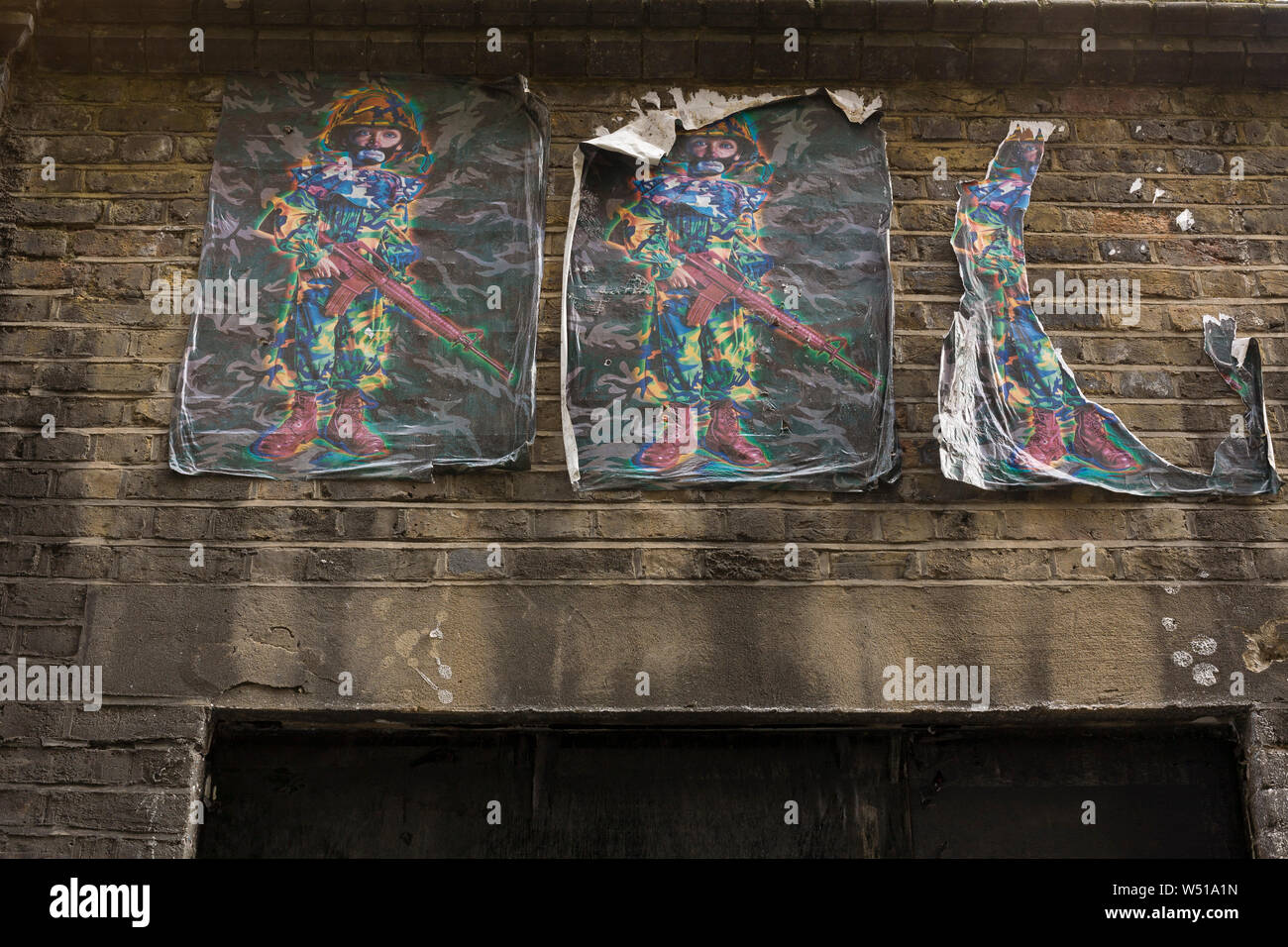 Wheatpaste posters hi-res stock photography and images - Alamy