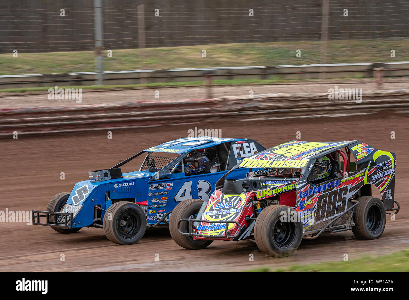 All action Motorsports from the Mildenhall Stadium, UK Stock Photo - Alamy
