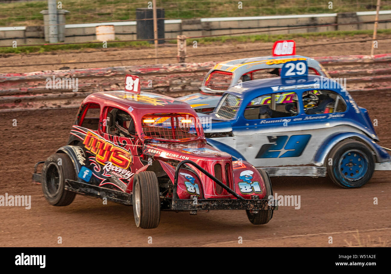 All action Motorsports from the Mildenhall Stadium, UK Stock Photo - Alamy