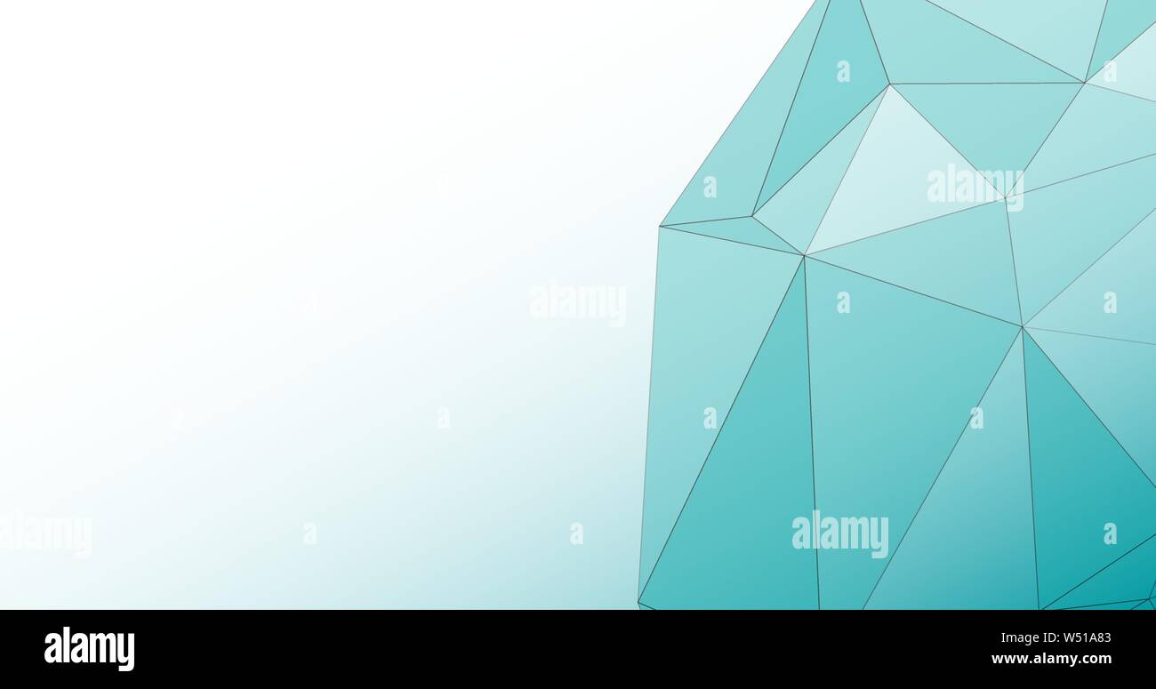 Mint green abstract shapes backgrounds concepts Stock Vector Image ...