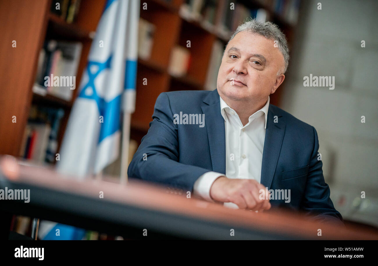 Berlin, Germany. 25th July, 2019. Jeremy Issacharoff, Diplomat and ...