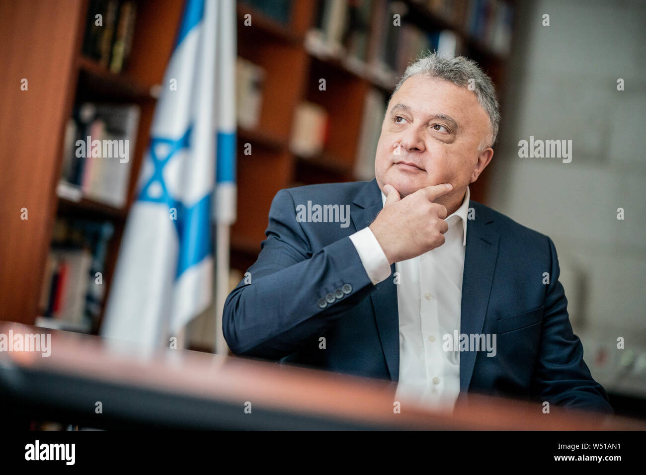 Berlin, Germany. 25th July, 2019. Jeremy Issacharoff, Diplomat and ...