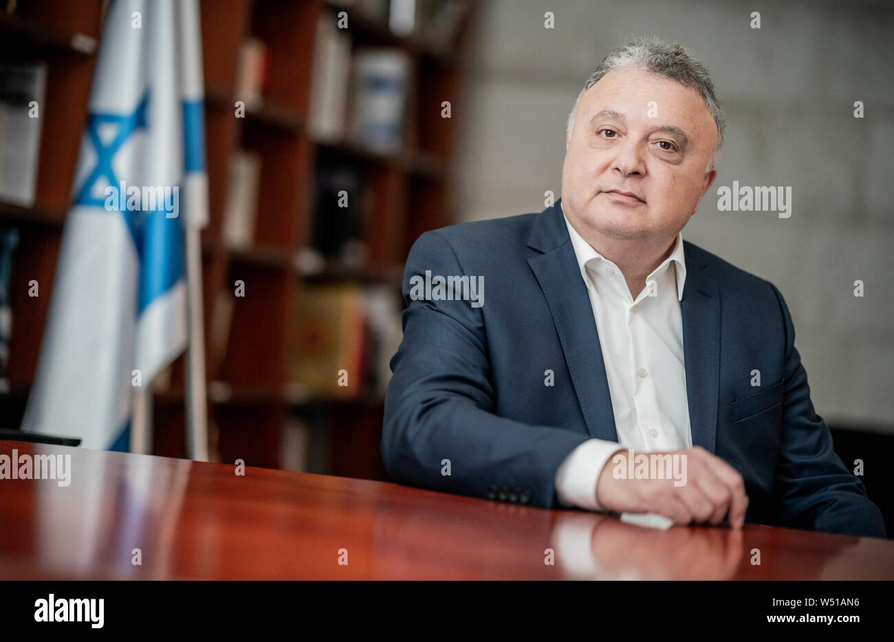 Berlin, Germany. 25th July, 2019. Jeremy Issacharoff, Diplomat and ...