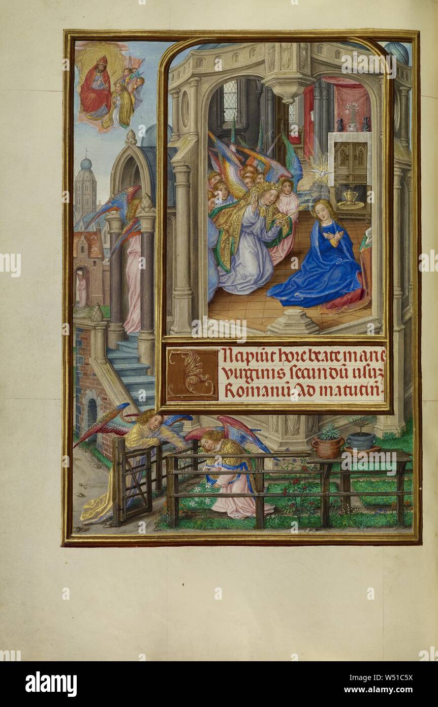 Annunciation by flemish master hi-res stock photography and images - Alamy