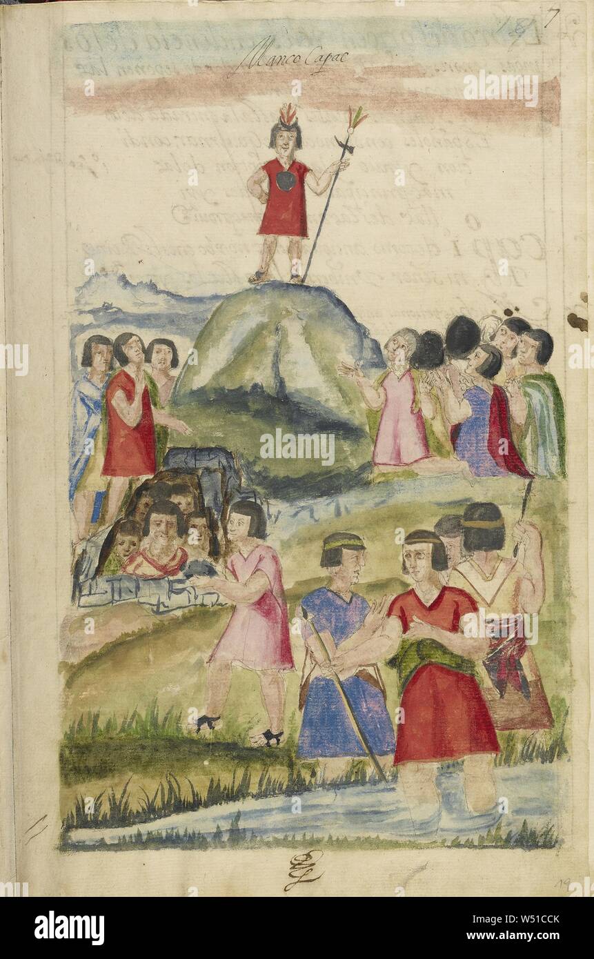 The Adoration of Manco Capac, Unknown, La Plata, Bolivia, completed in ...