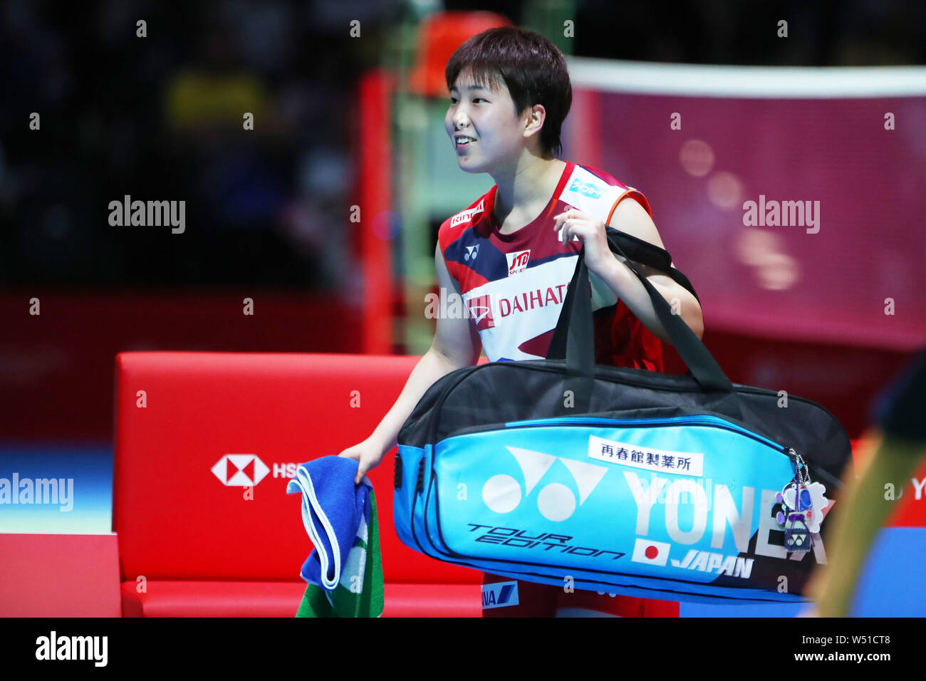 Tokyo, Japan. 26th July, 2019. Akane Yamaguchi (JPN) Badminton : Daihatsu Yonex Japan Open 2019 ...