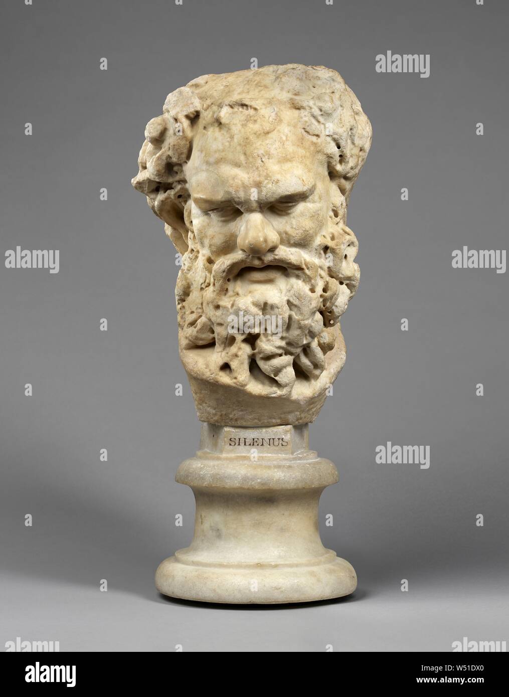 Head of a Bearded Satyr, Unknown, Roman Empire, 1st - 2nd century ...