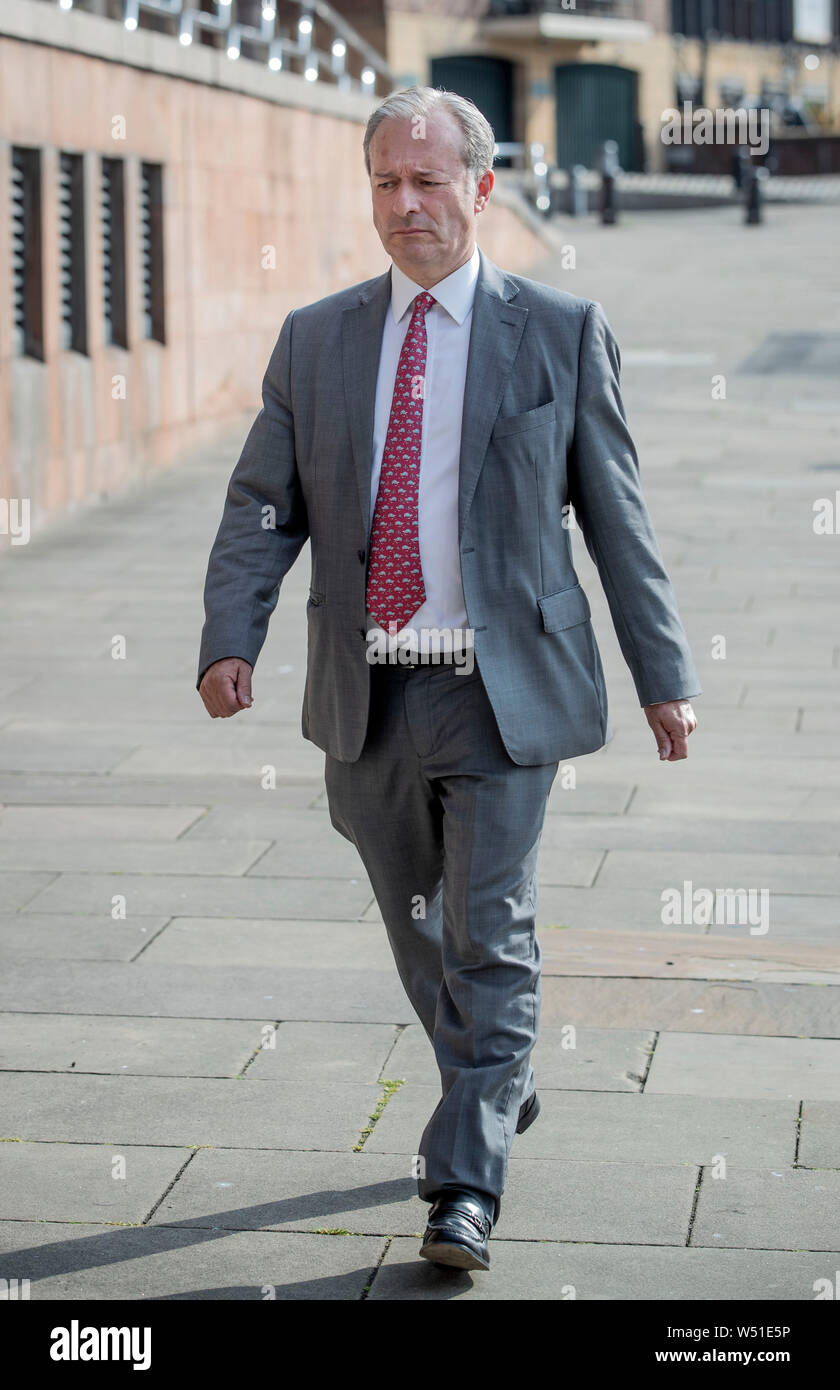 Daniel Janner QC, the son of the late Labour peer Lord Janner, arrives ...