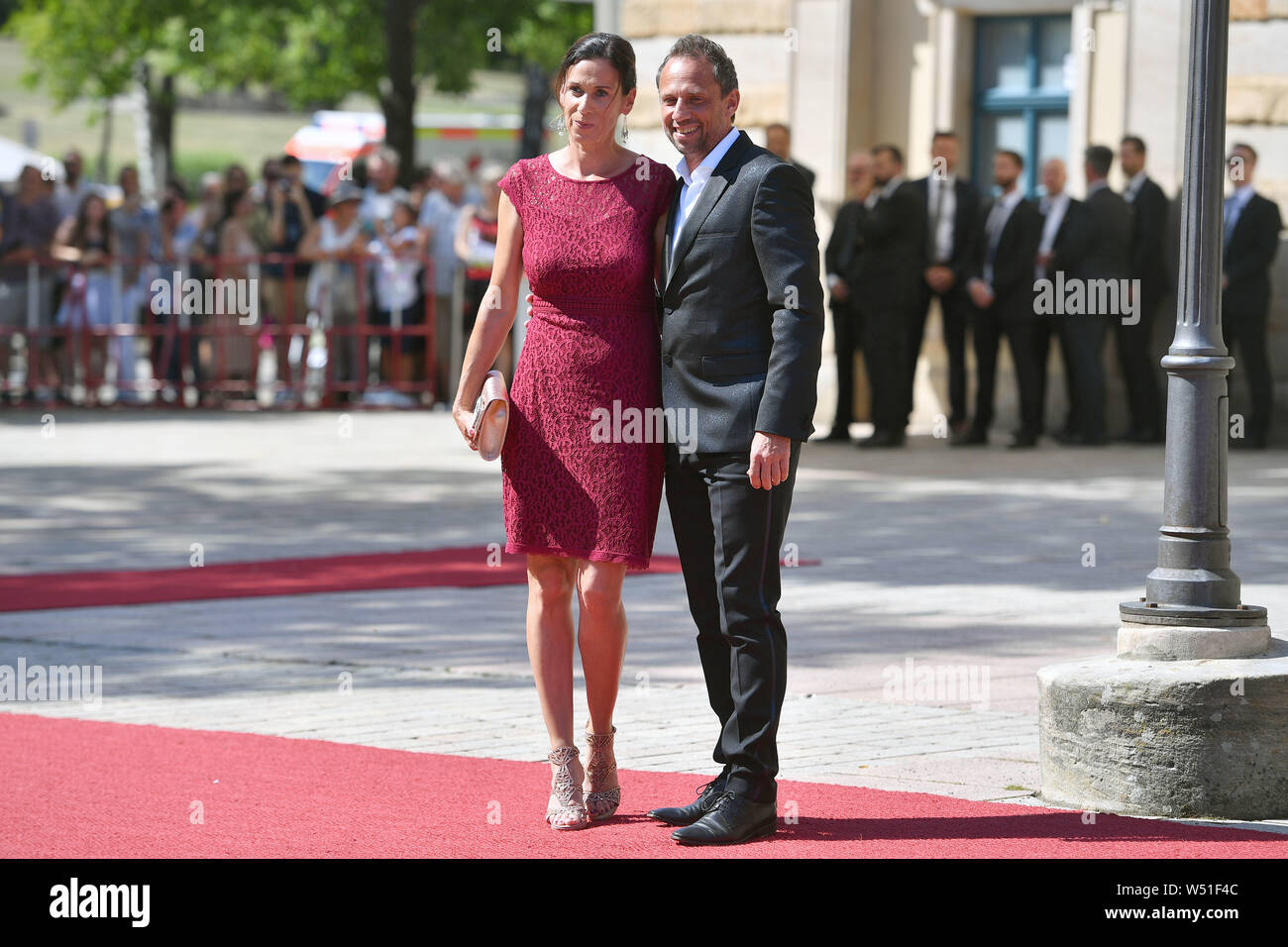 Bayreuth, Deutschland. 25th July, 2019. Thorsten GLAUBER (Free Waheler ...