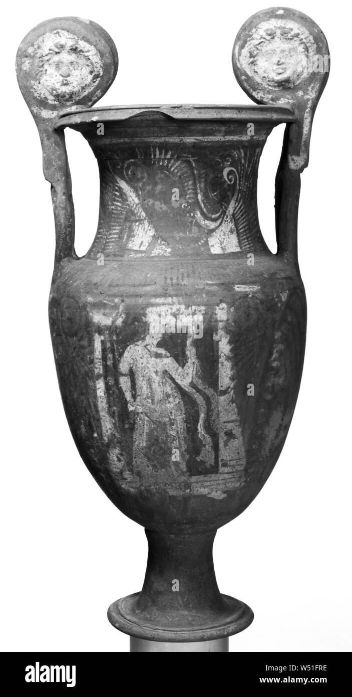 Apulian Polychrome Amphora, Possibly White Saccos Group (Greek (Apulian ...