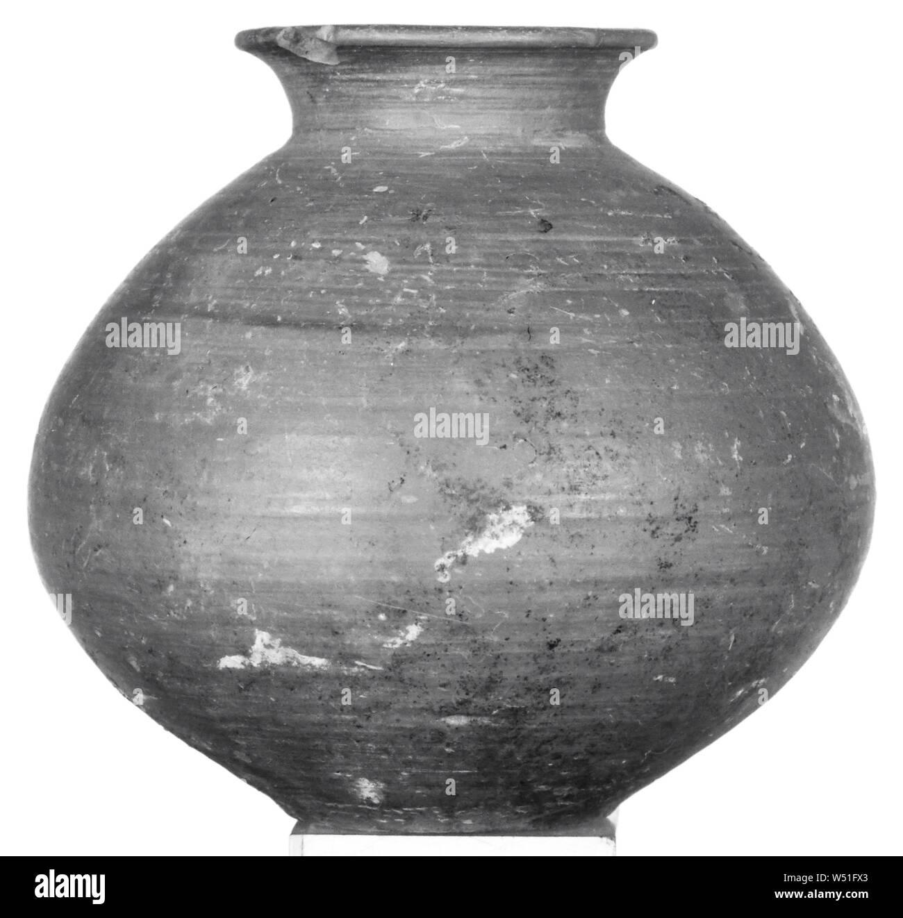 Small Handless Jar, Unknown, Greece, about 1500 - 1000 B.C., Terracotta ...