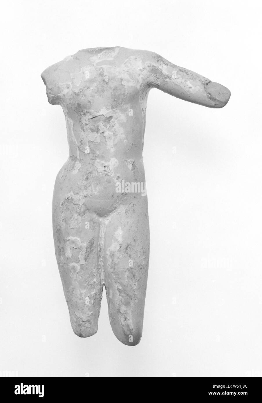 Torso of a Female, Unknown, Greece (?), 3rd century B.C., Terracotta ...