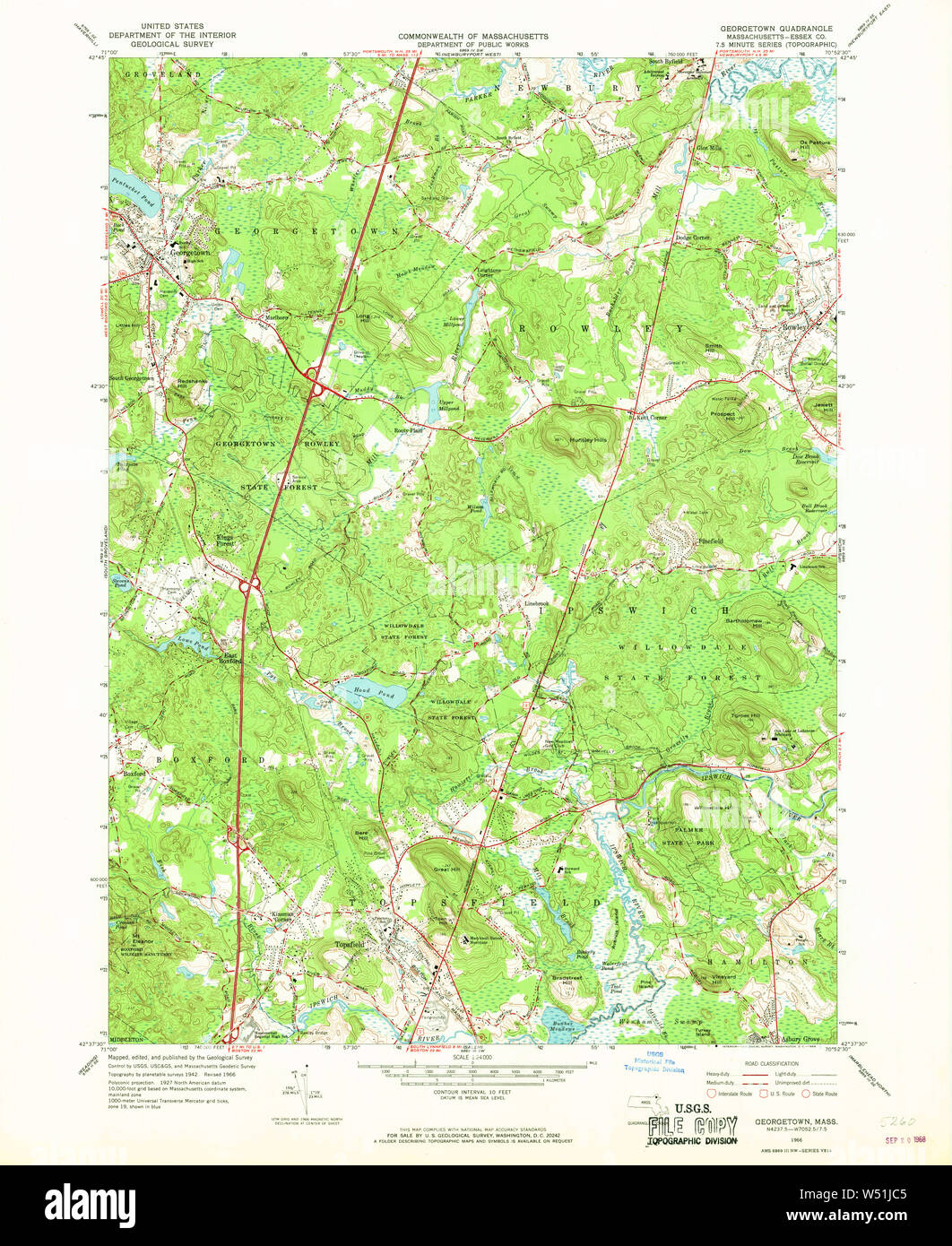 Historical georgetown map hi-res stock photography and images - Alamy