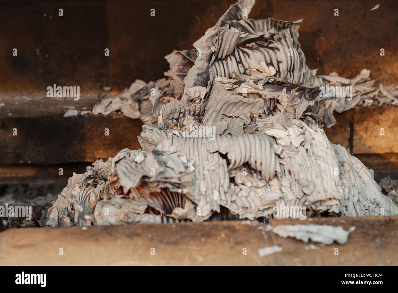 Torn paper burn collage hi-res stock photography and images - Alamy