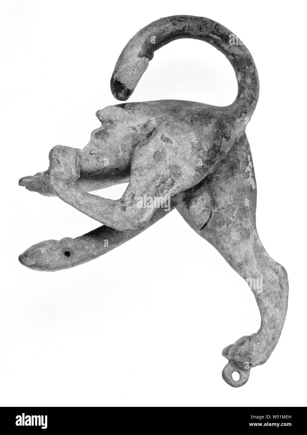 Hindquarters of an Ithyphallic Feline Attachment, Unknown, Pompeii ...