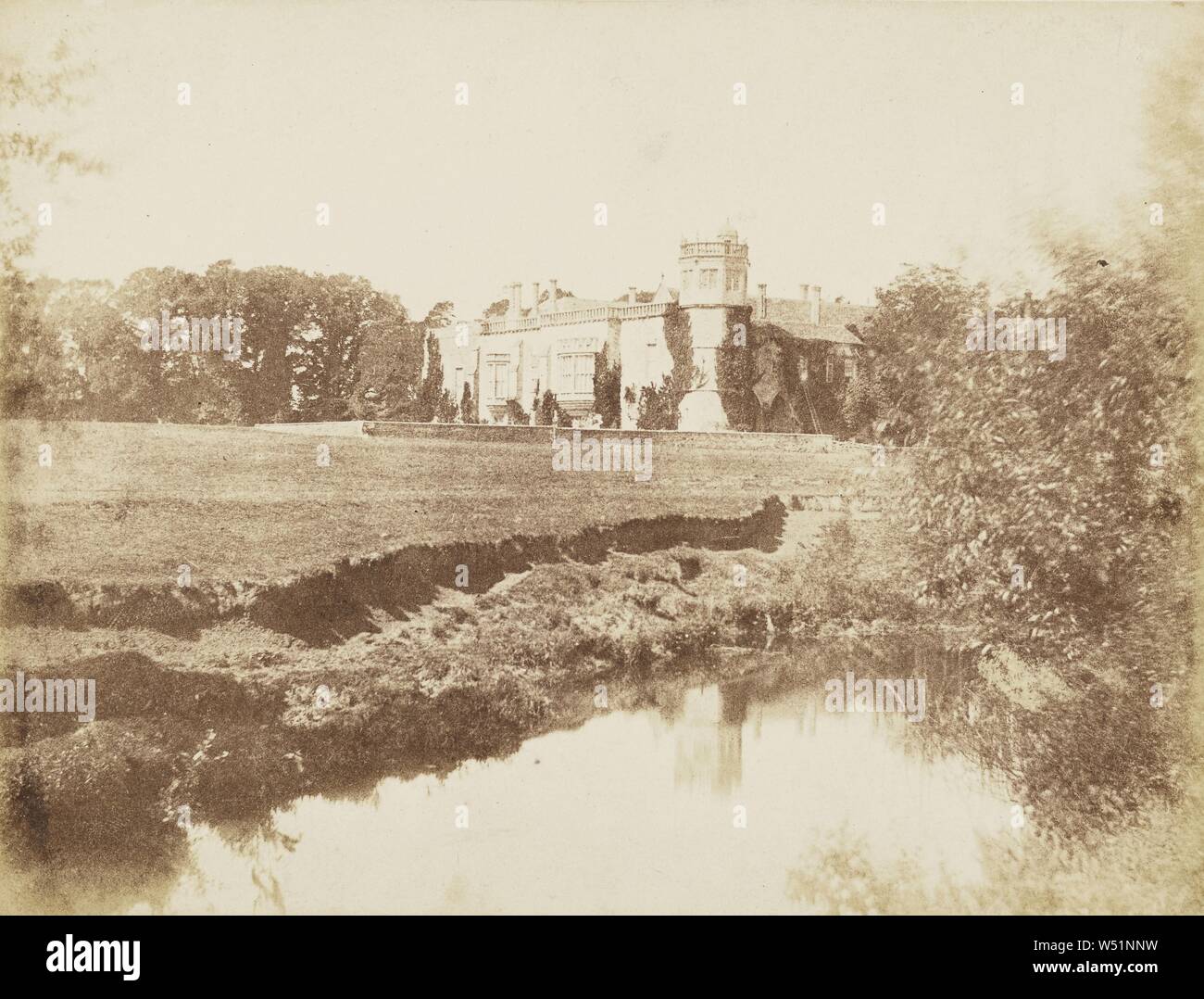 William henry fox talbot 1800 1877 of lacock abbey hi-res stock ...