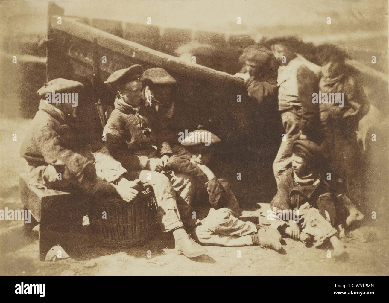 Fisher Laddies, Newhaven, Hill & Adamson (Scottish, active 1843 - 1848 ...