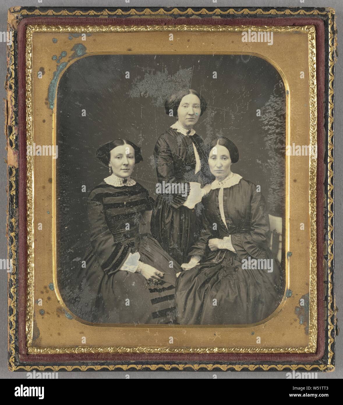 Portrait of Three Women, Unknown maker, American, about 1850 ...