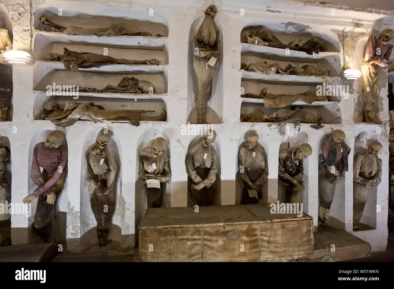 Palermo catacombs hi-res stock photography and images - Alamy
