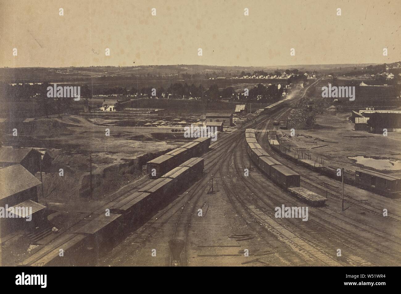 Orange and alexandria railroad hi-res stock photography and images - Alamy