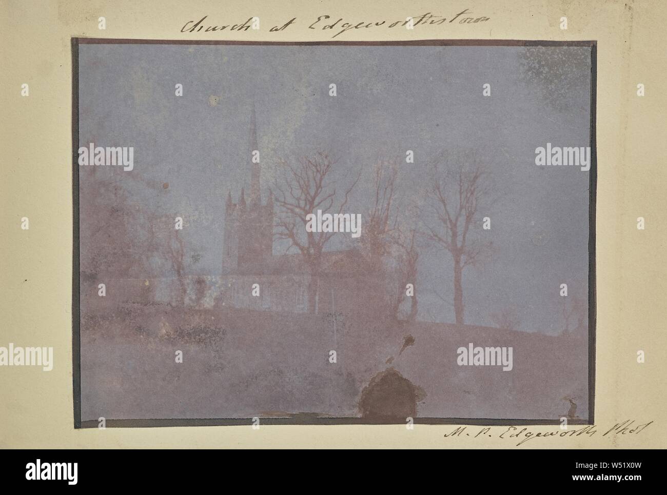 The Church at Edgeworthstown., Michael Pakenham Edgeworth (British ...