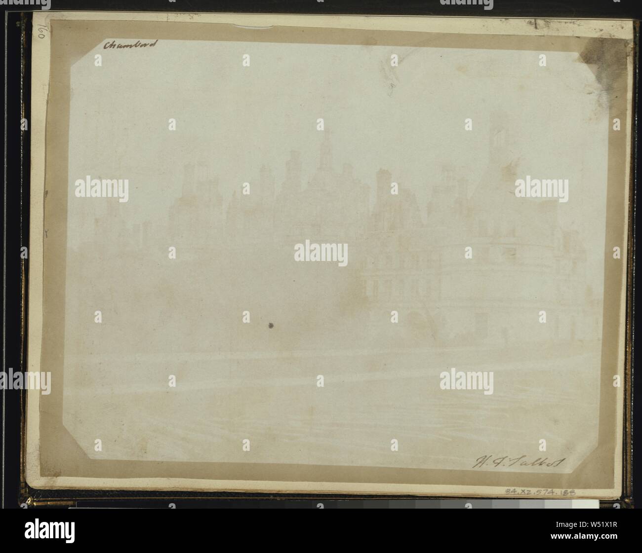 The Chateau of Chambord., William Henry Fox Talbot (English, 1800 ...