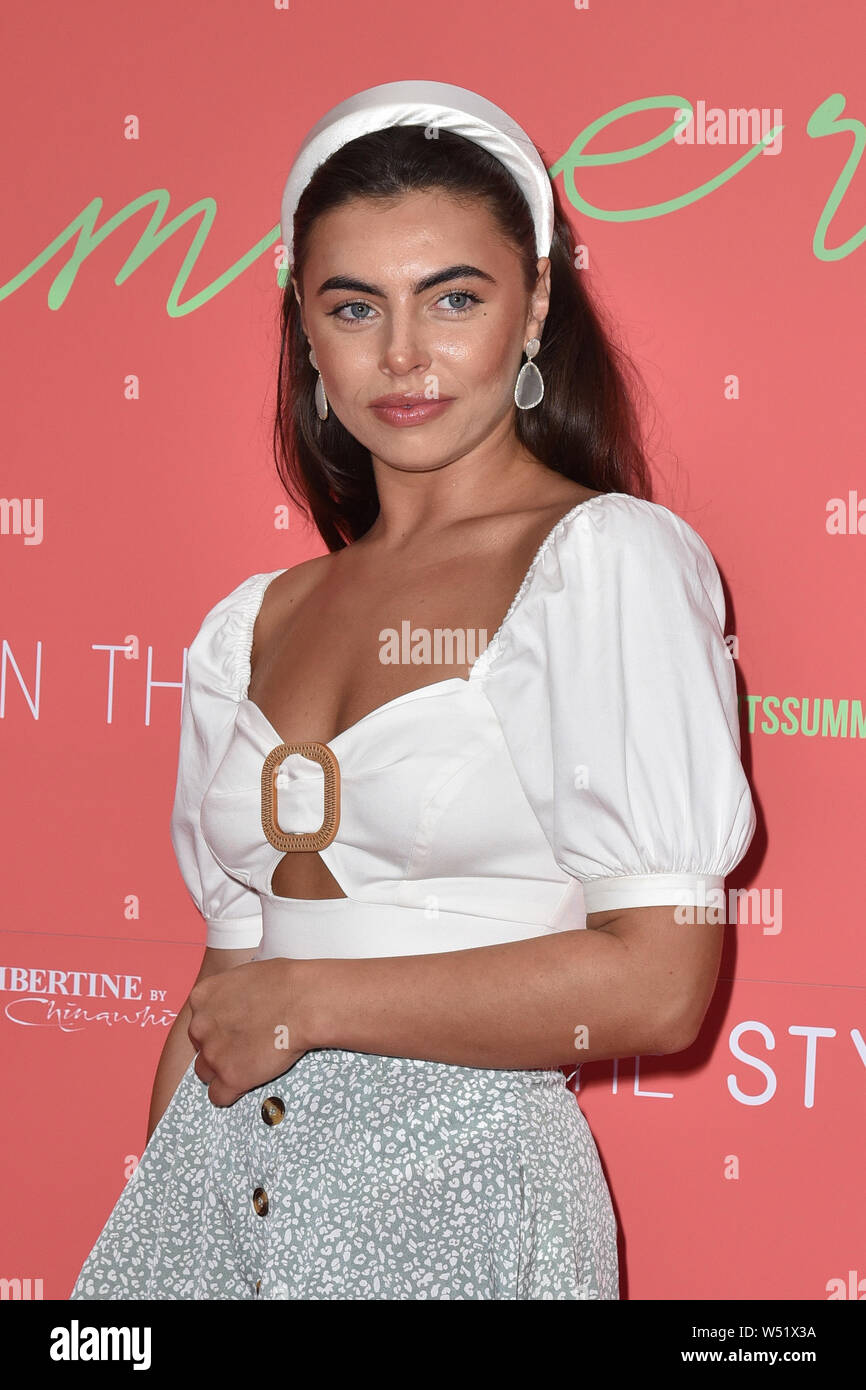 Francesca Allen attends the 'In The Style' Summer Party at Libertine in ...
