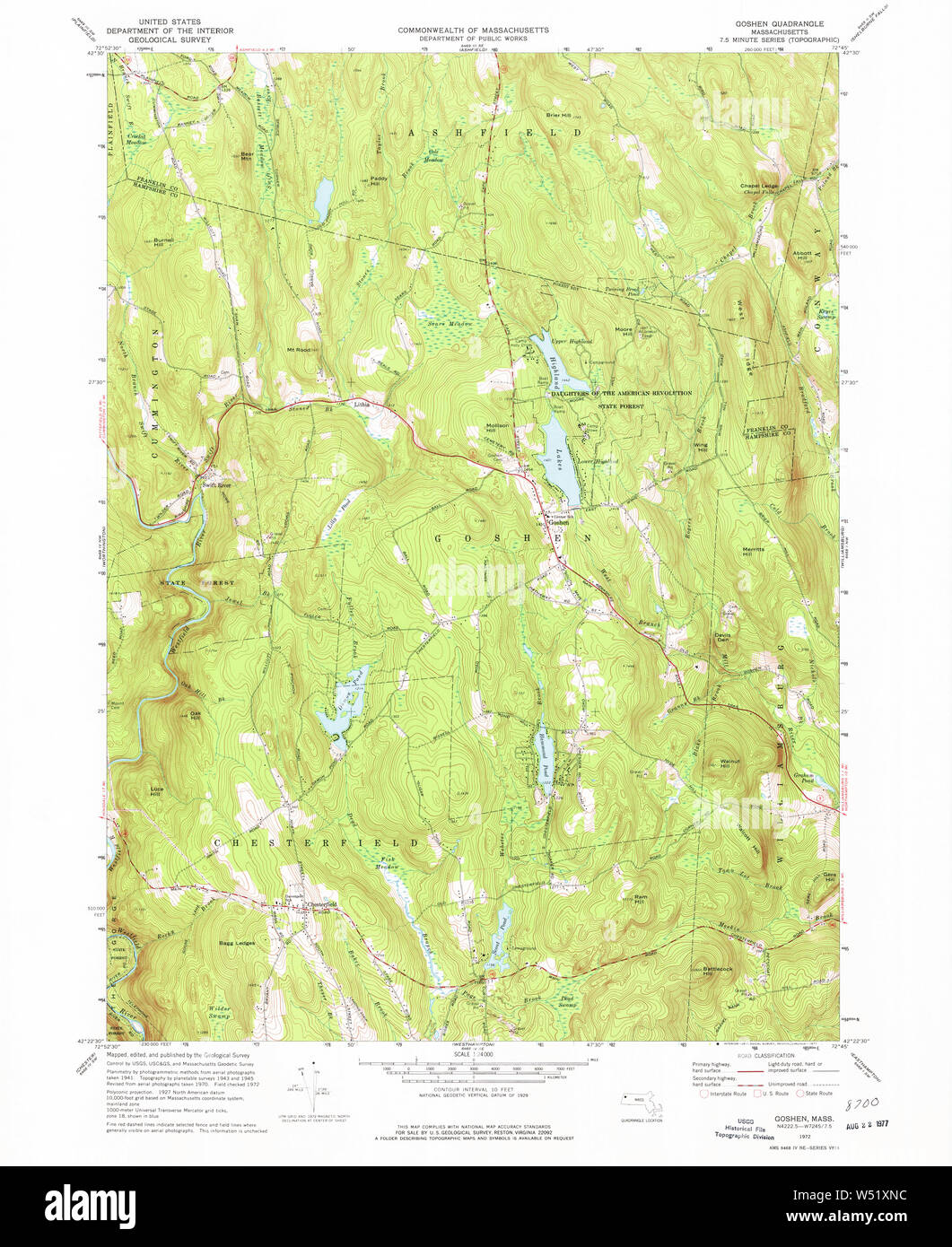 Map of goshen hi-res stock photography and images - Alamy