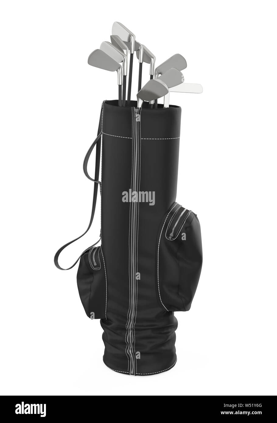 Black golf bag Cut Out Stock Images & Pictures - Alamy