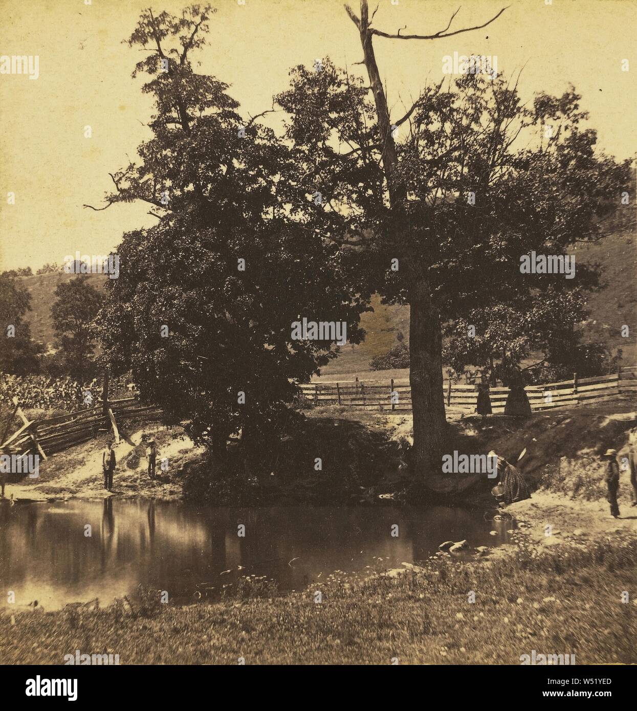 Logan's Spring, At Tyrone City, Pa., Edward Anthony (American, 1818 ...