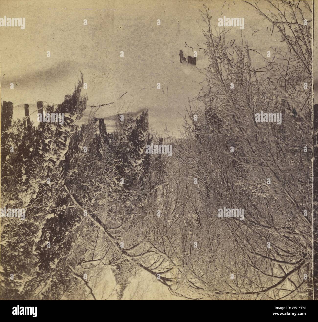 Winter in the Catskills., Edward Anthony (American, 1818 - 1888), about ...
