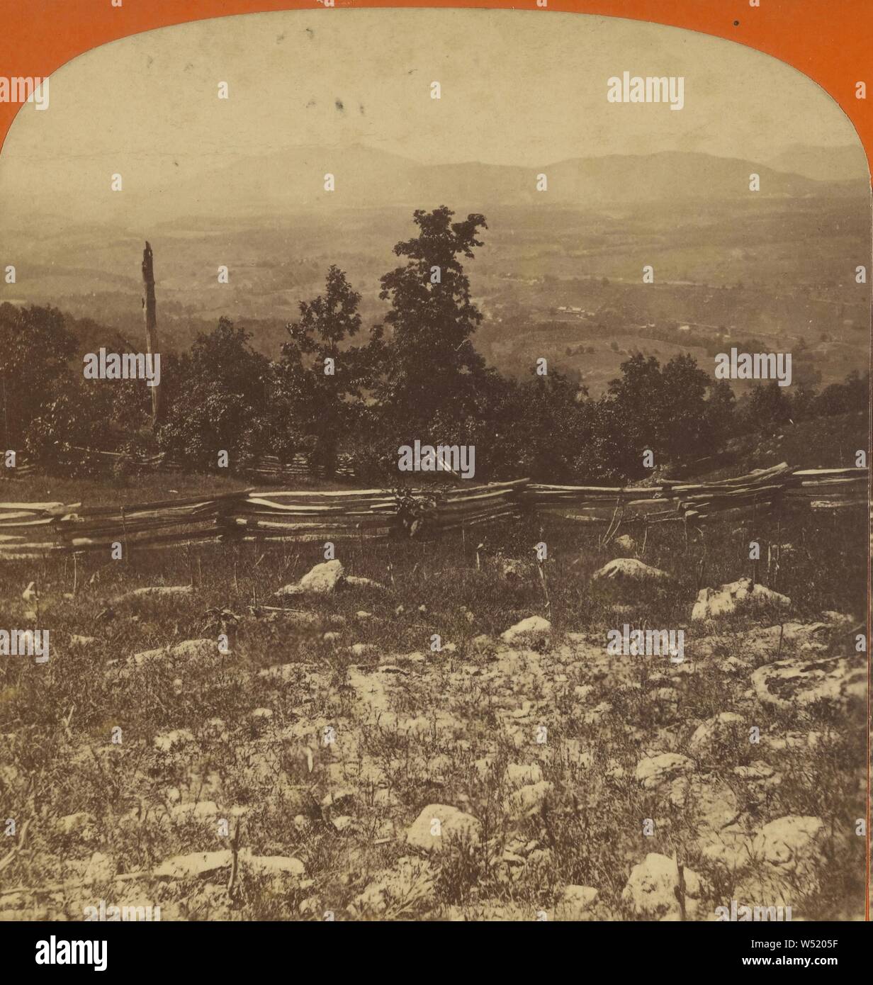 View at Blue Ridge Springs, Virginia, Edward and Henry T. Anthony & Co ...