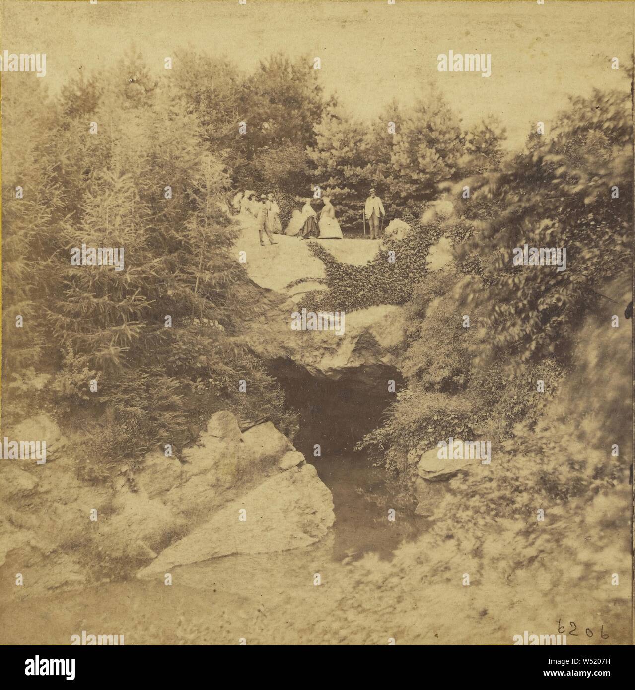 Central Park. (New York.) The Cave., Edward and Henry T. Anthony & Co ...