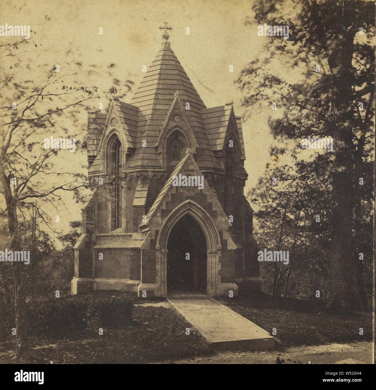 Greenwood Cemetery. Tomb of Mr. Whitney., Edward and Henry T. Anthony ...