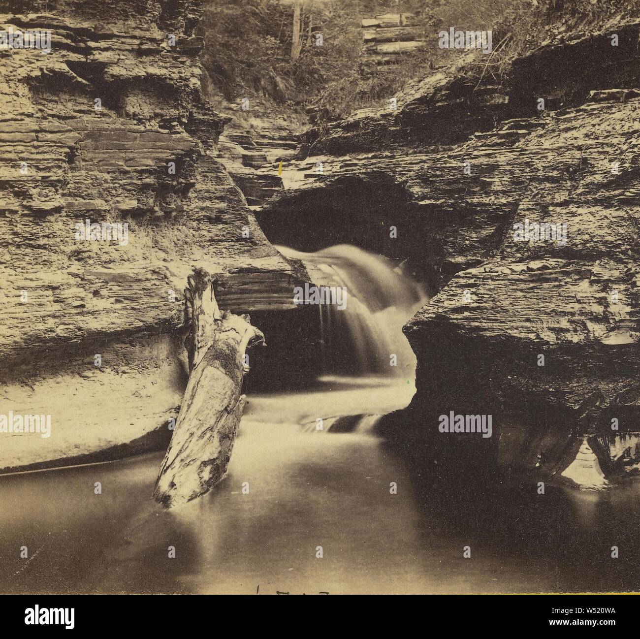 The Shower Bath. Ithaca, N.Y. - Buttermilk Ravine., Edward and Henry T ...