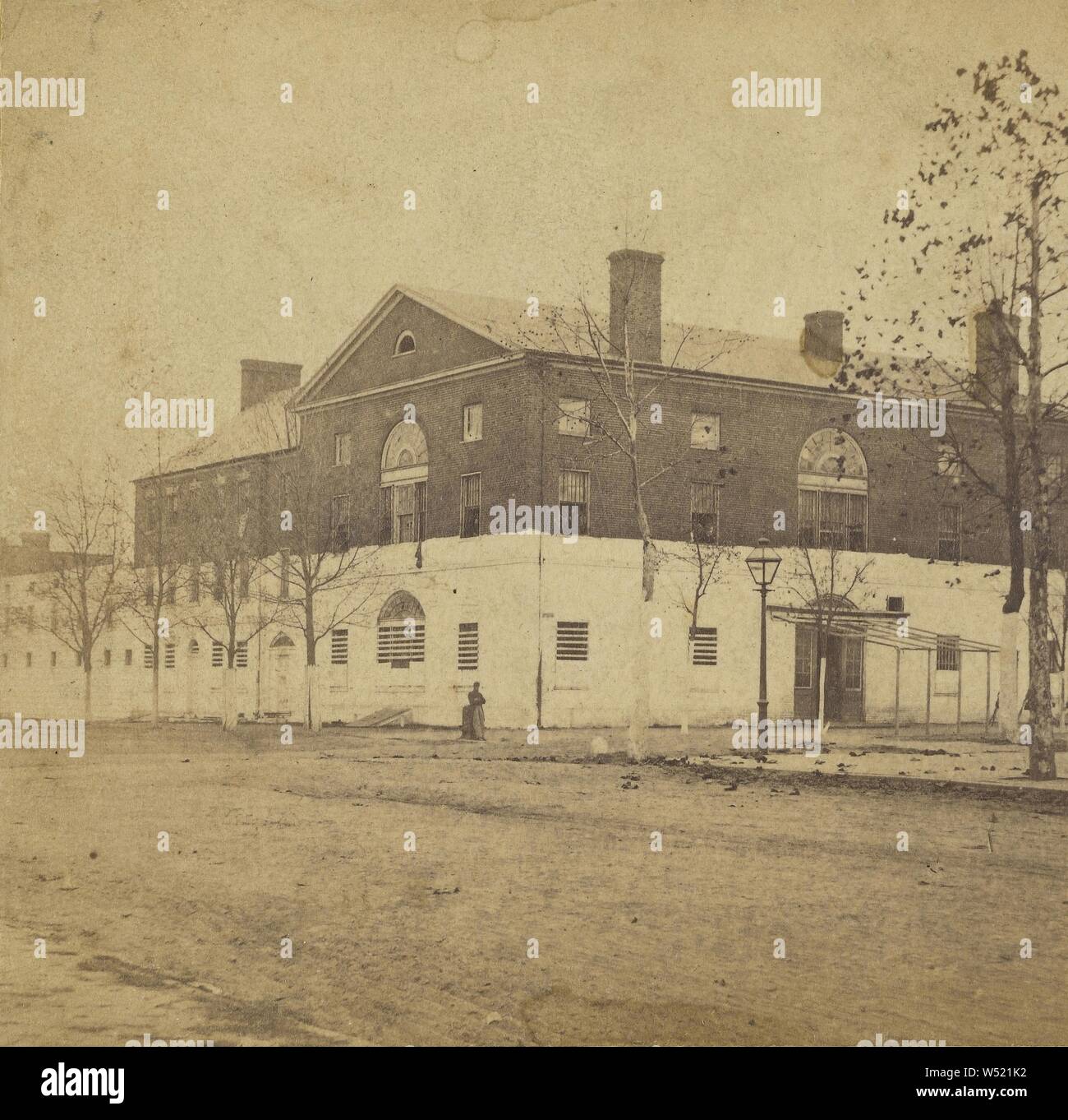 The Old Capitol Prison. Washington, D.C., Edward and Henry T. Anthony ...