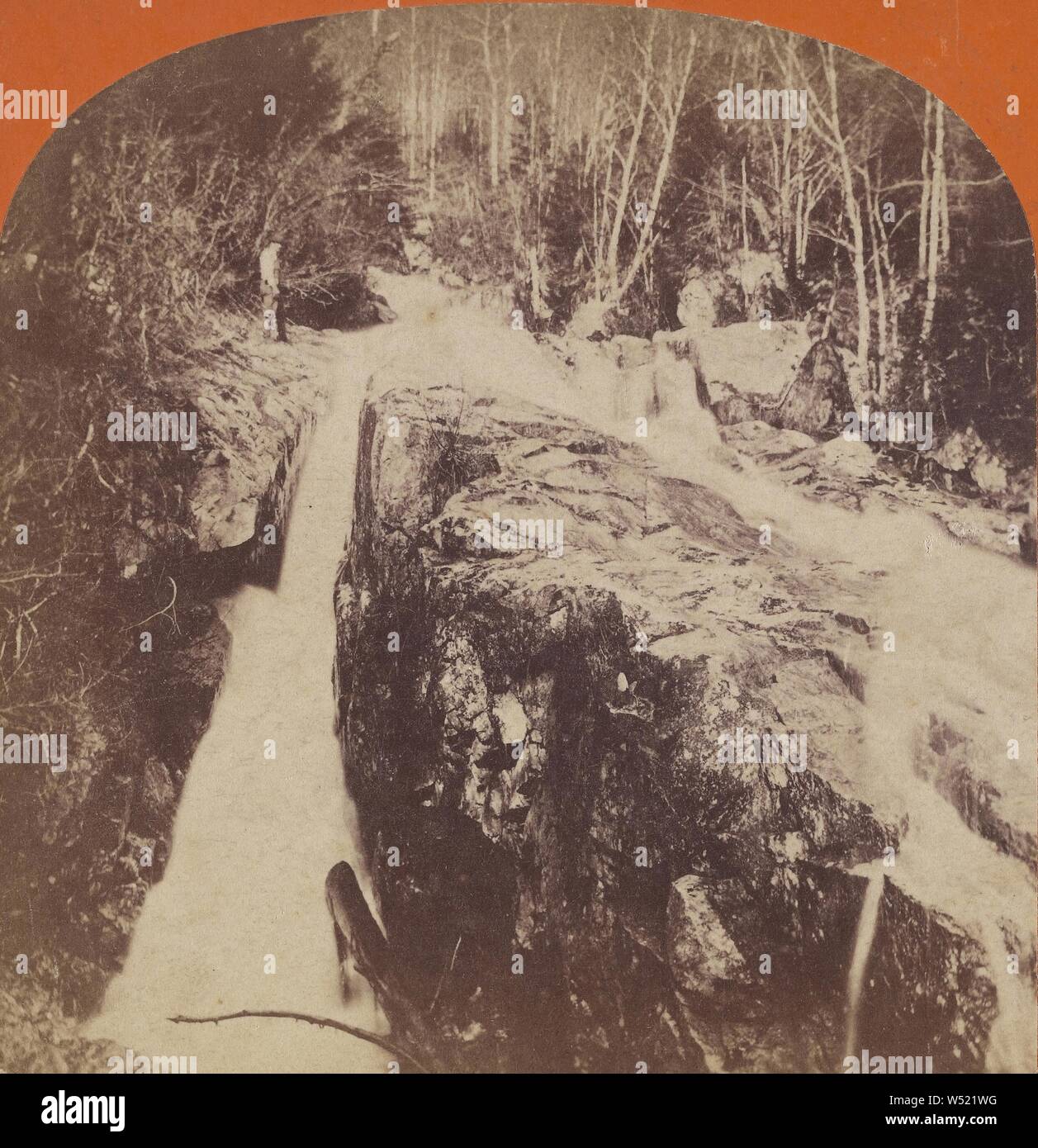 Flume Cascade - White Mountain Notch. White Mountains, Edward and Henry ...