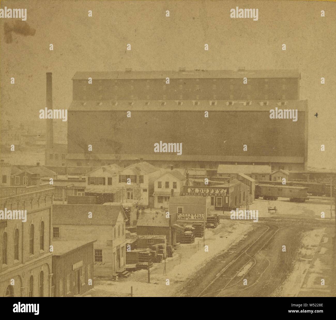 Factory, Milwaukee, Edwin D. Bangs (American, 1840 - 1915), about 1870s ...
