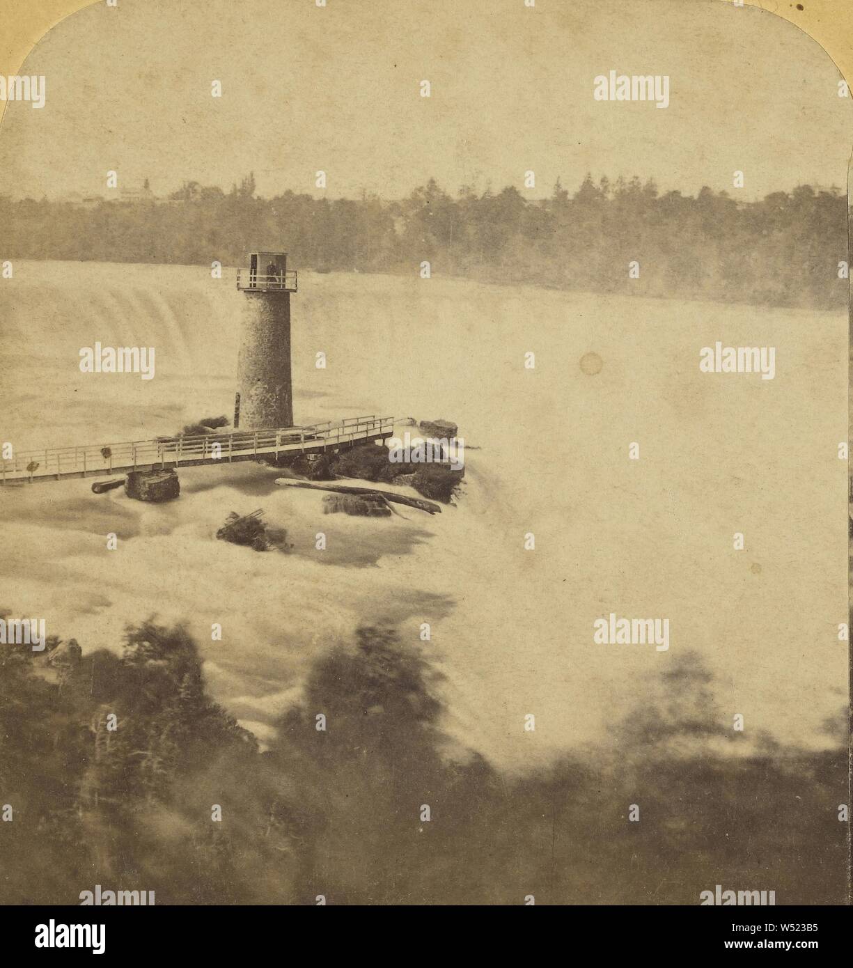 Terrapin Tower, Niagara Falls, Deloss Barnum (American, 1825 - 1873 ...