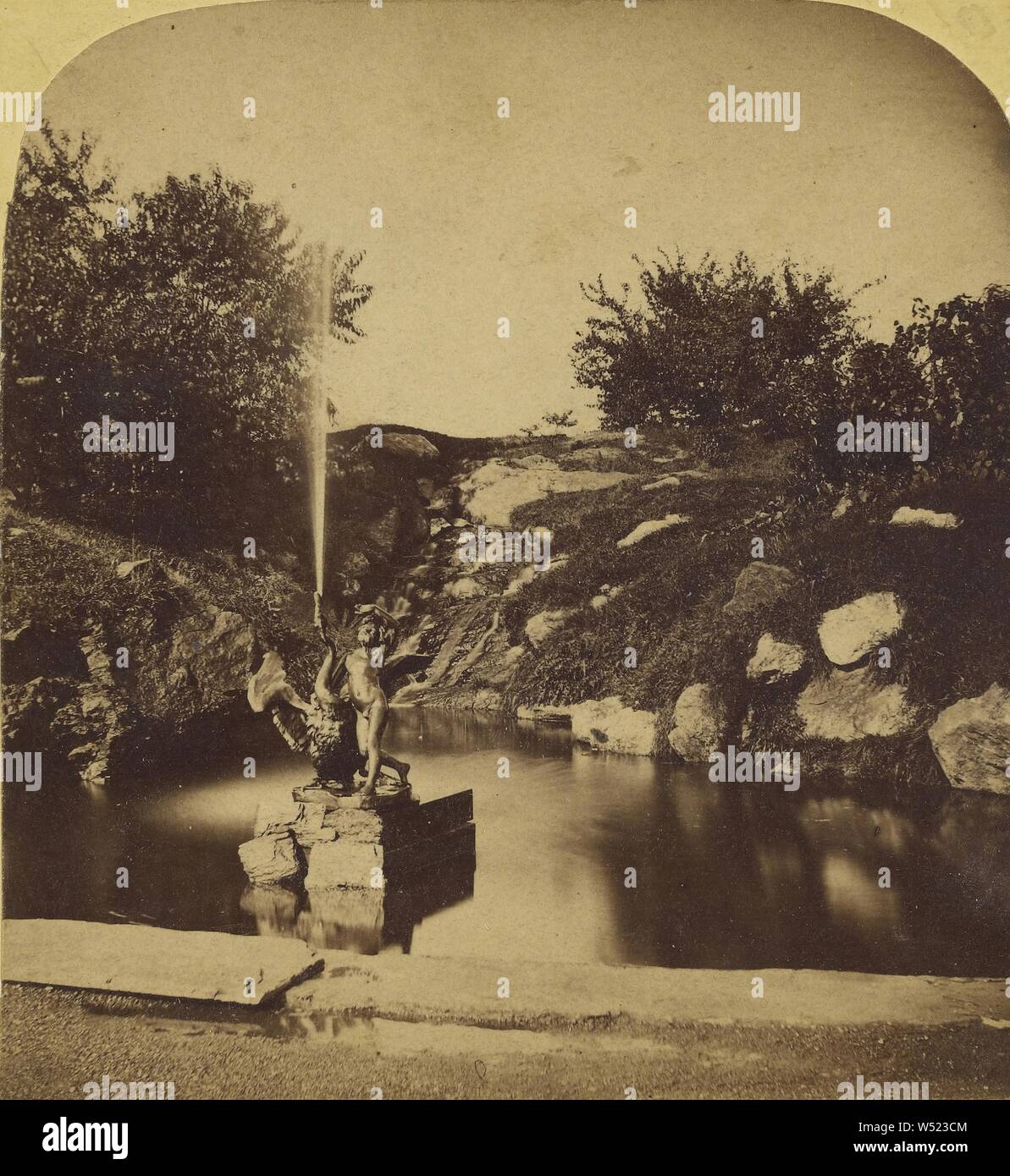 Bronze Fountain, Central Park, New York City, Deloss Barnum (American ...