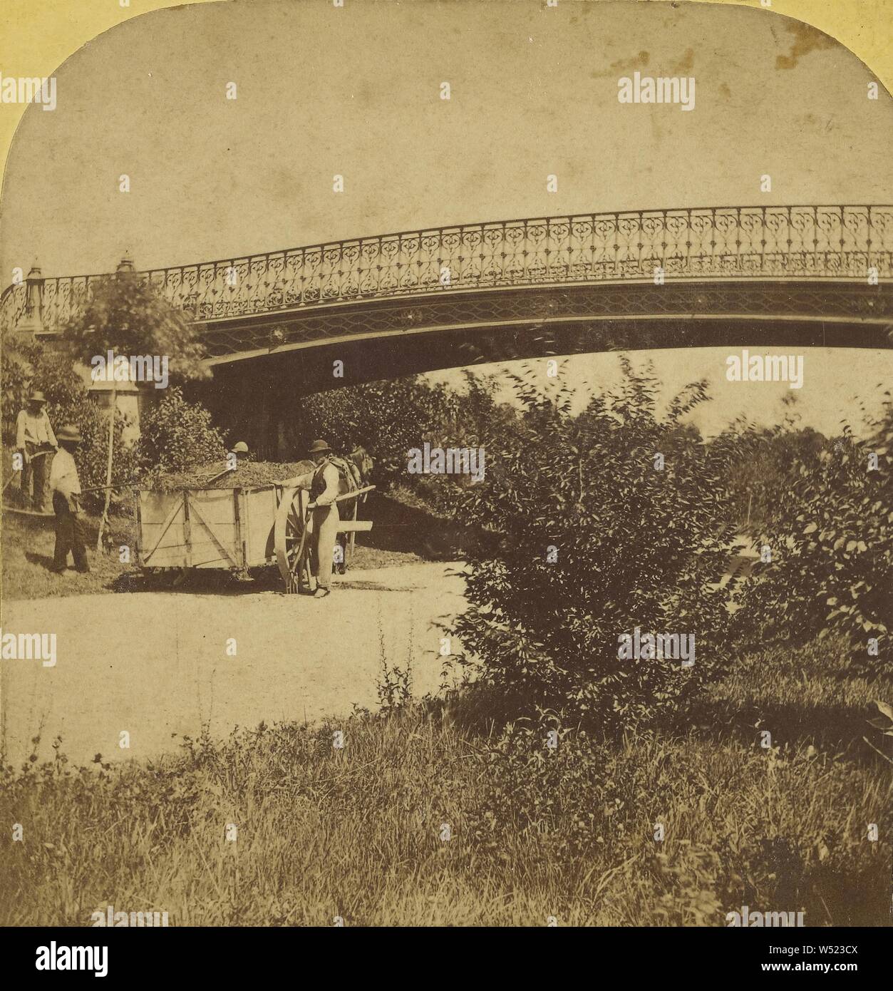 Arch No. 19 Iron, Central Park, New York City, Deloss Barnum (American ...