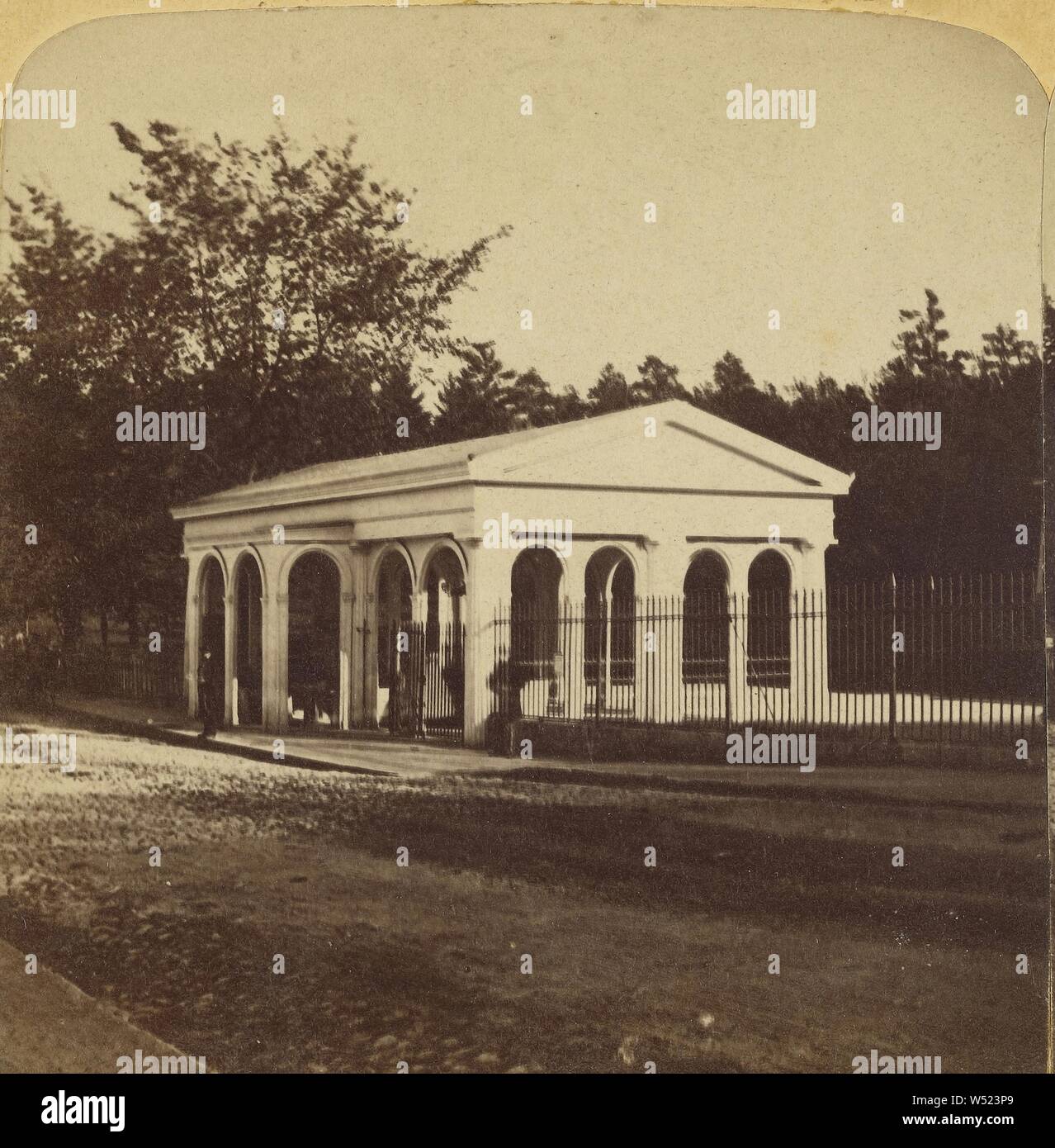 Congress Spring, Saratoga Springs, N.Y., Deloss Barnum (American, 1825 ...