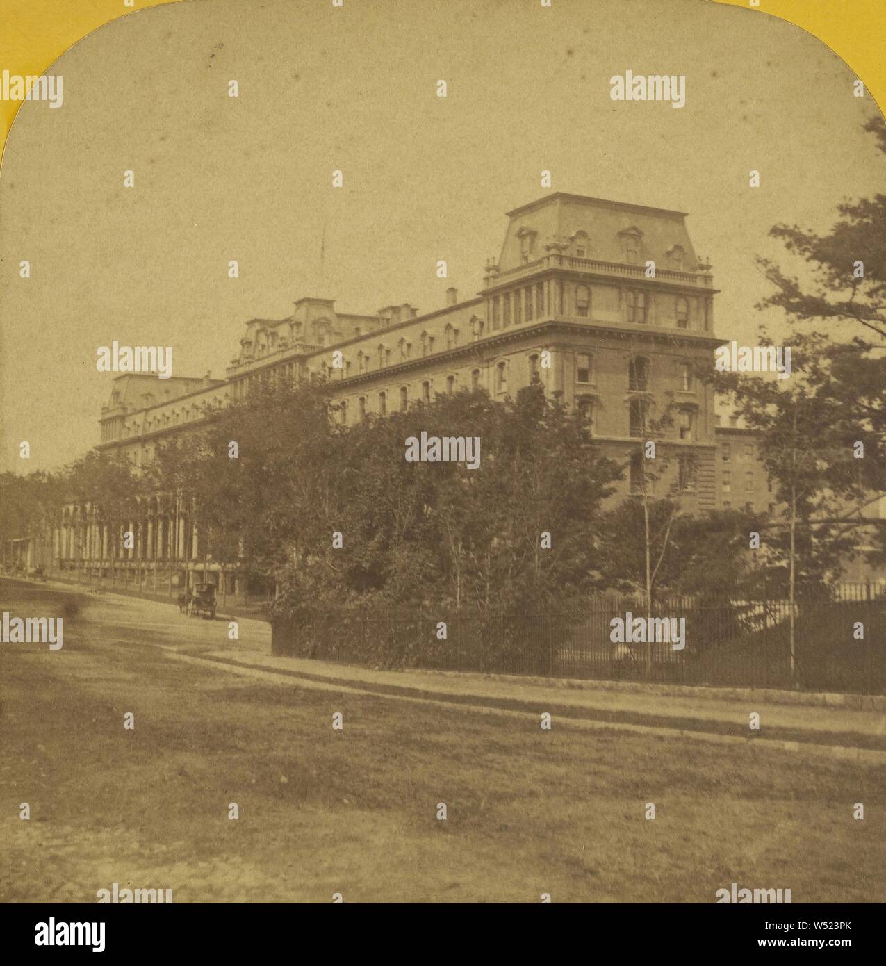 Congress Hall, Saratoga Springs, N.Y., Deloss Barnum (American, 1825 ...
